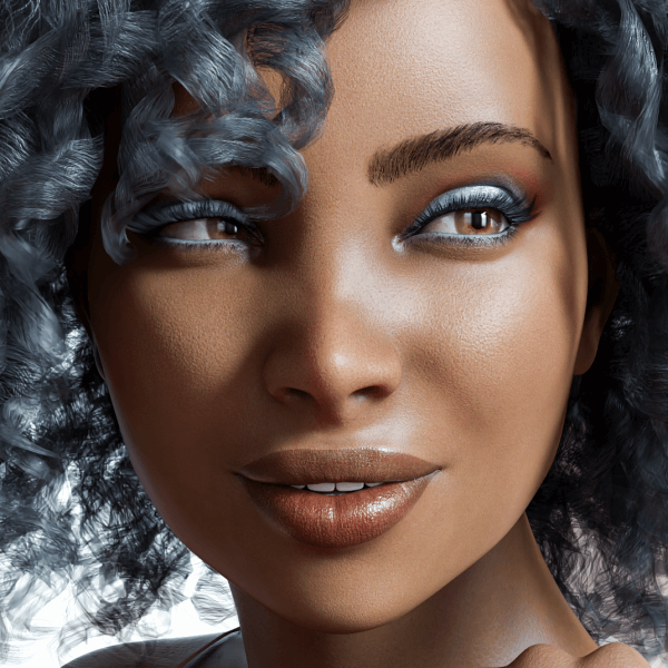 Haley Portrait 3D Render | RenderHub Gallery