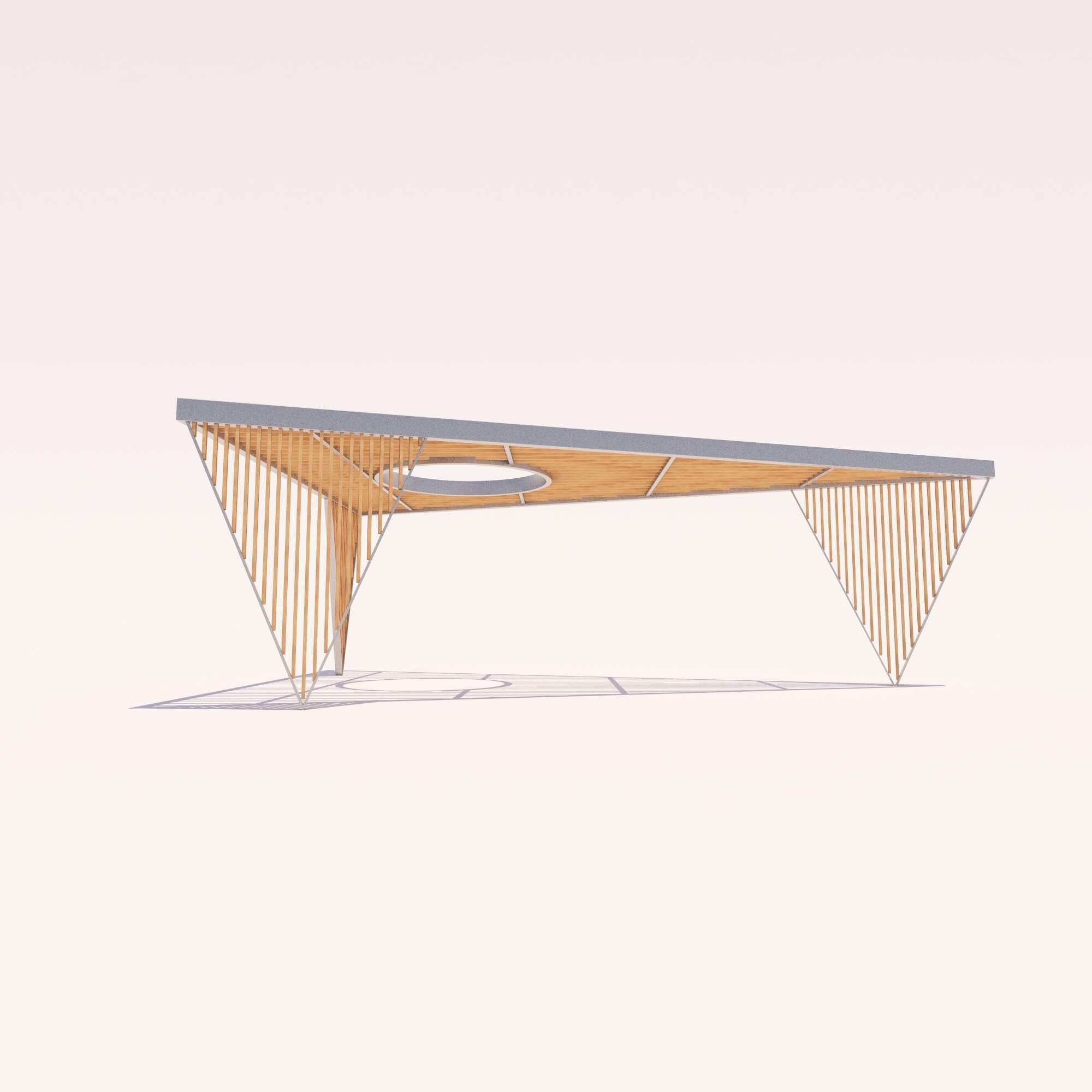 Shade Structure - 3D Model by amoniem
