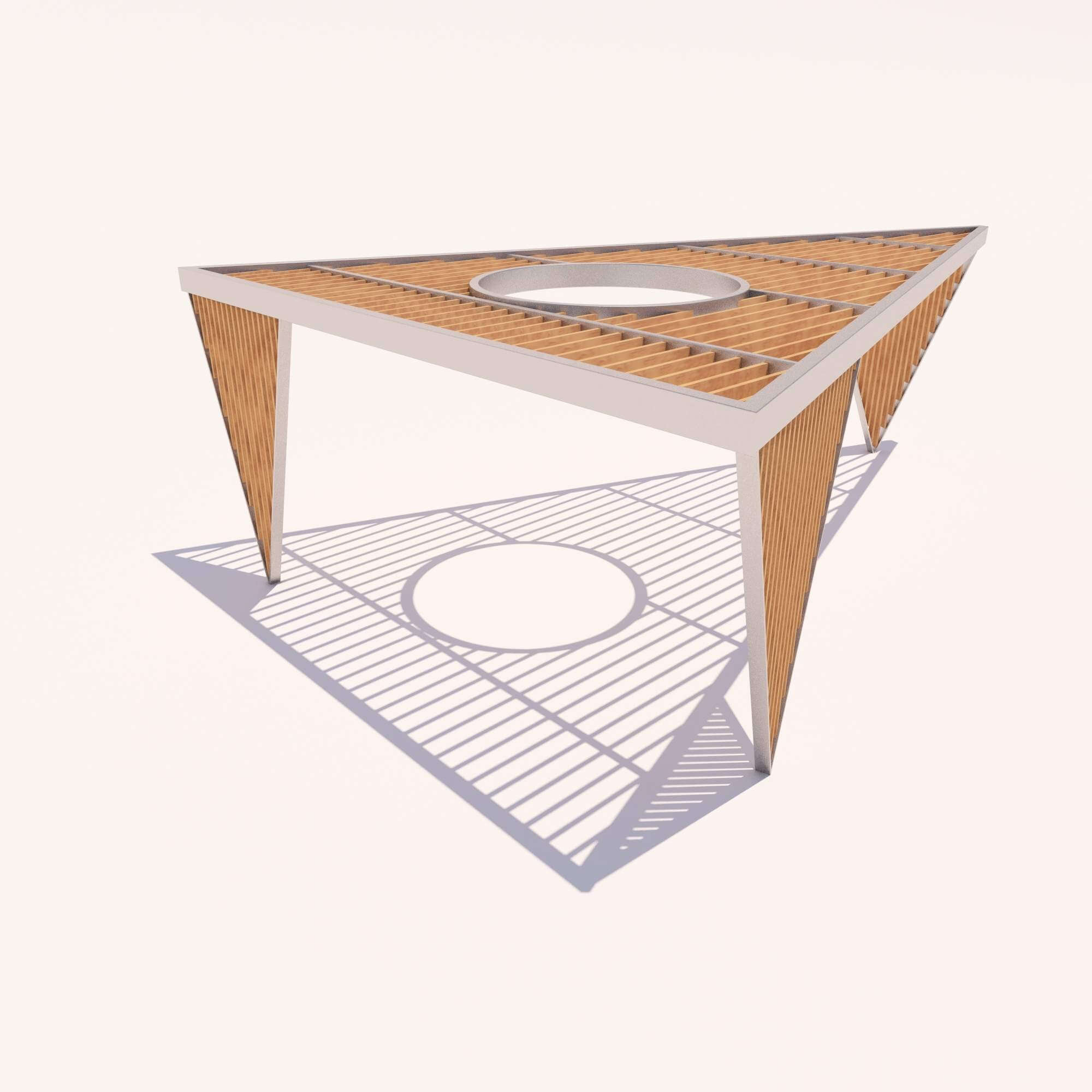 Shade Structure - 3D Model by amoniem