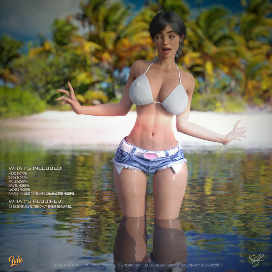 Lola Morph for Genesis 8/8.1 Female - Daz Content by Amouretluxure