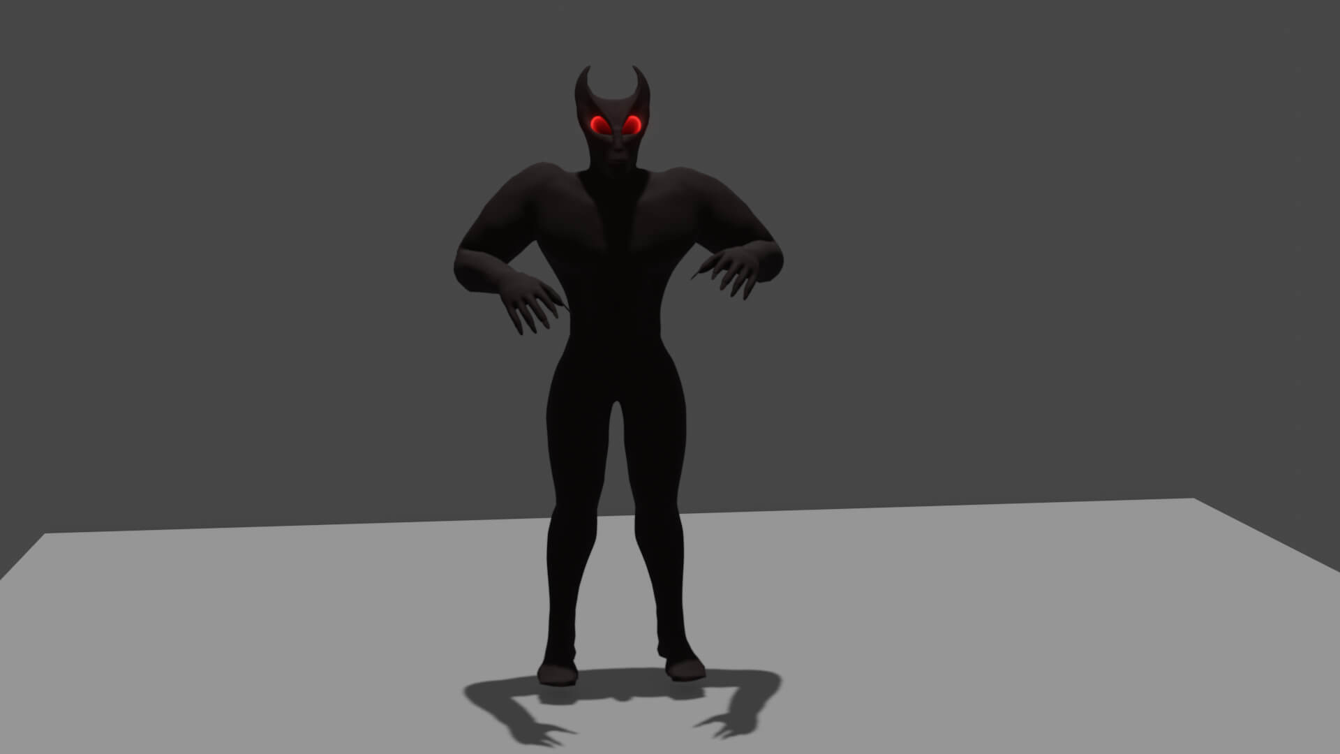 Heavy Metal Demon - 3D Model by amourphusmeatmonster