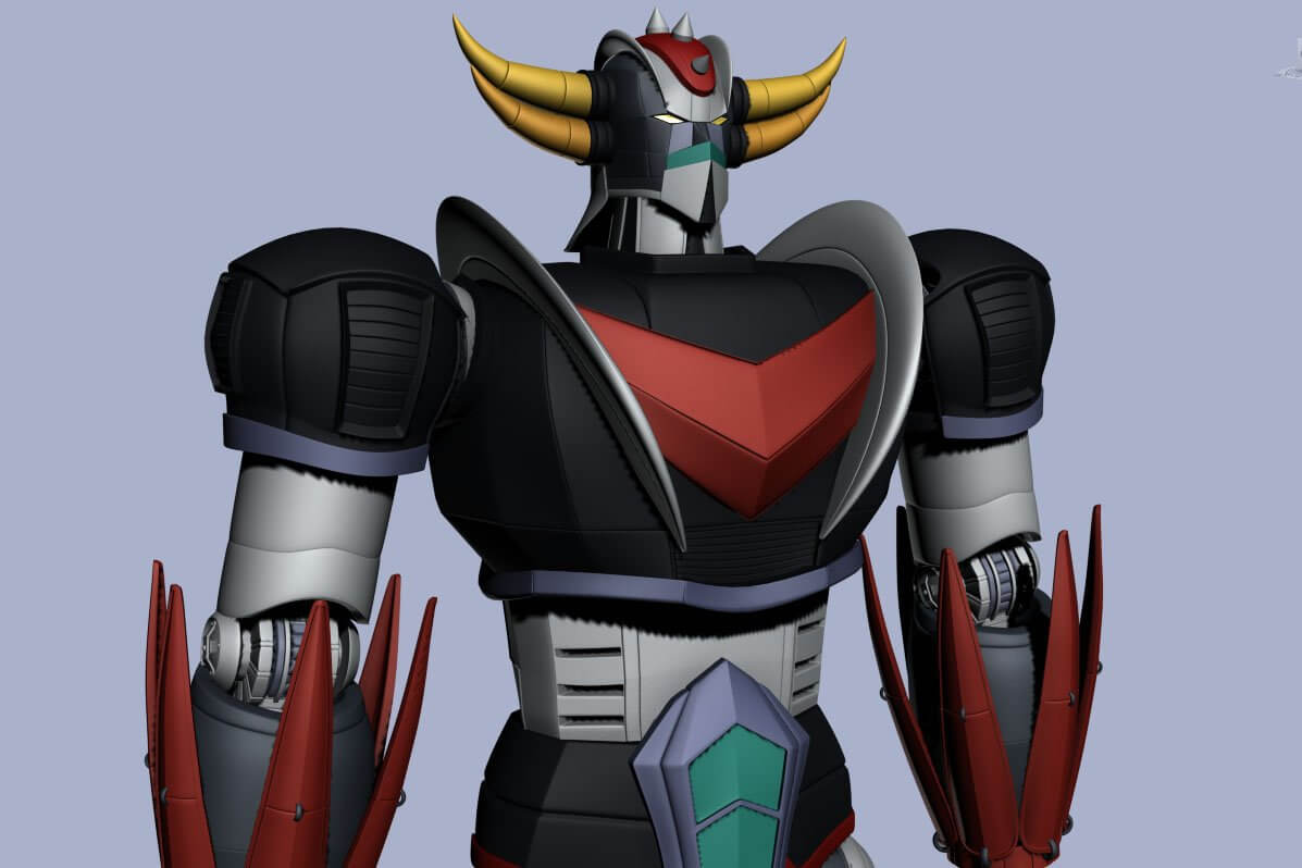 Grendizer - 3D Model by Amr00203