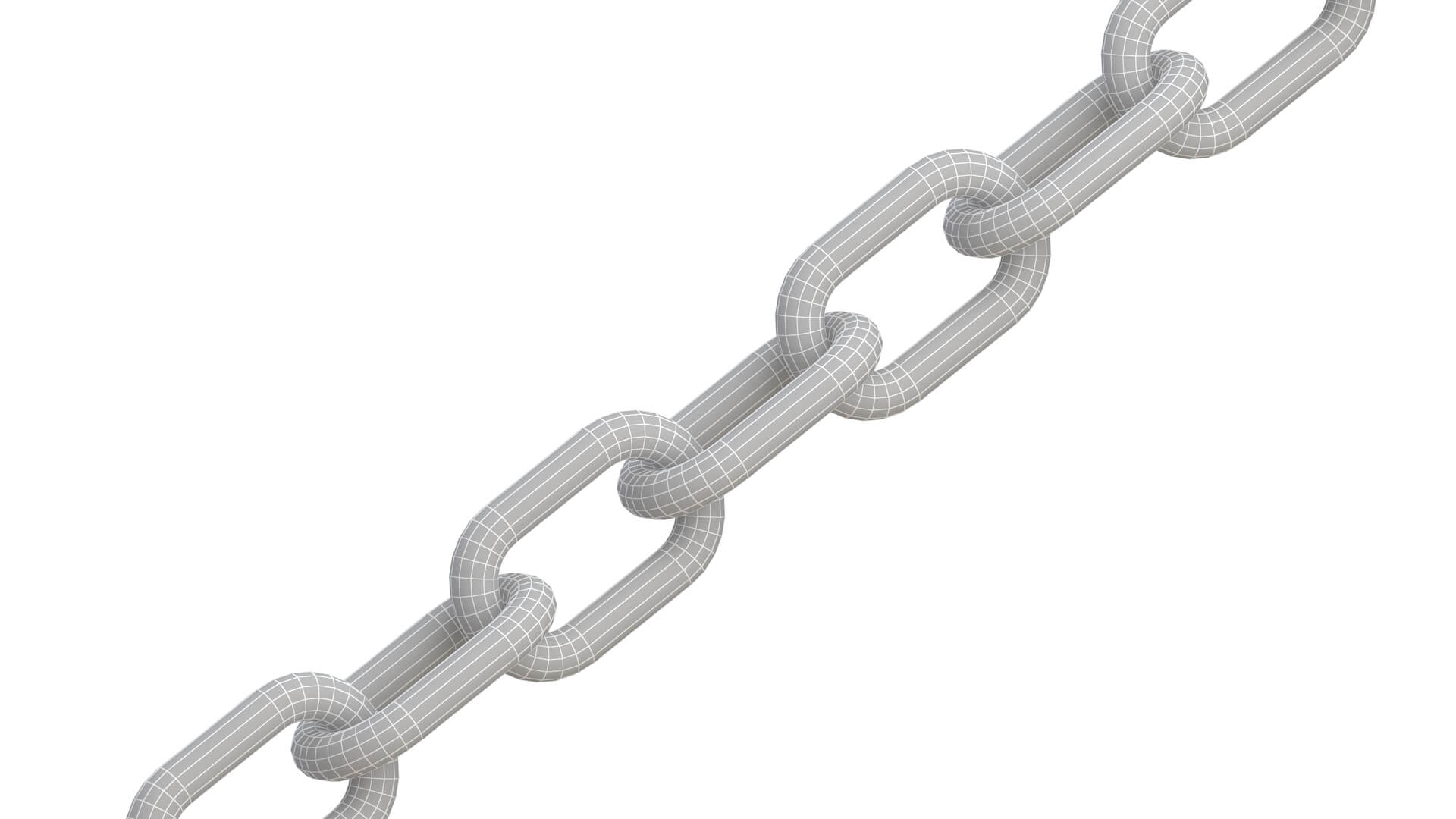 3D Chain Silver by AN studio