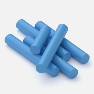 Blue Chalk Sticks - 3D Model by AN studio