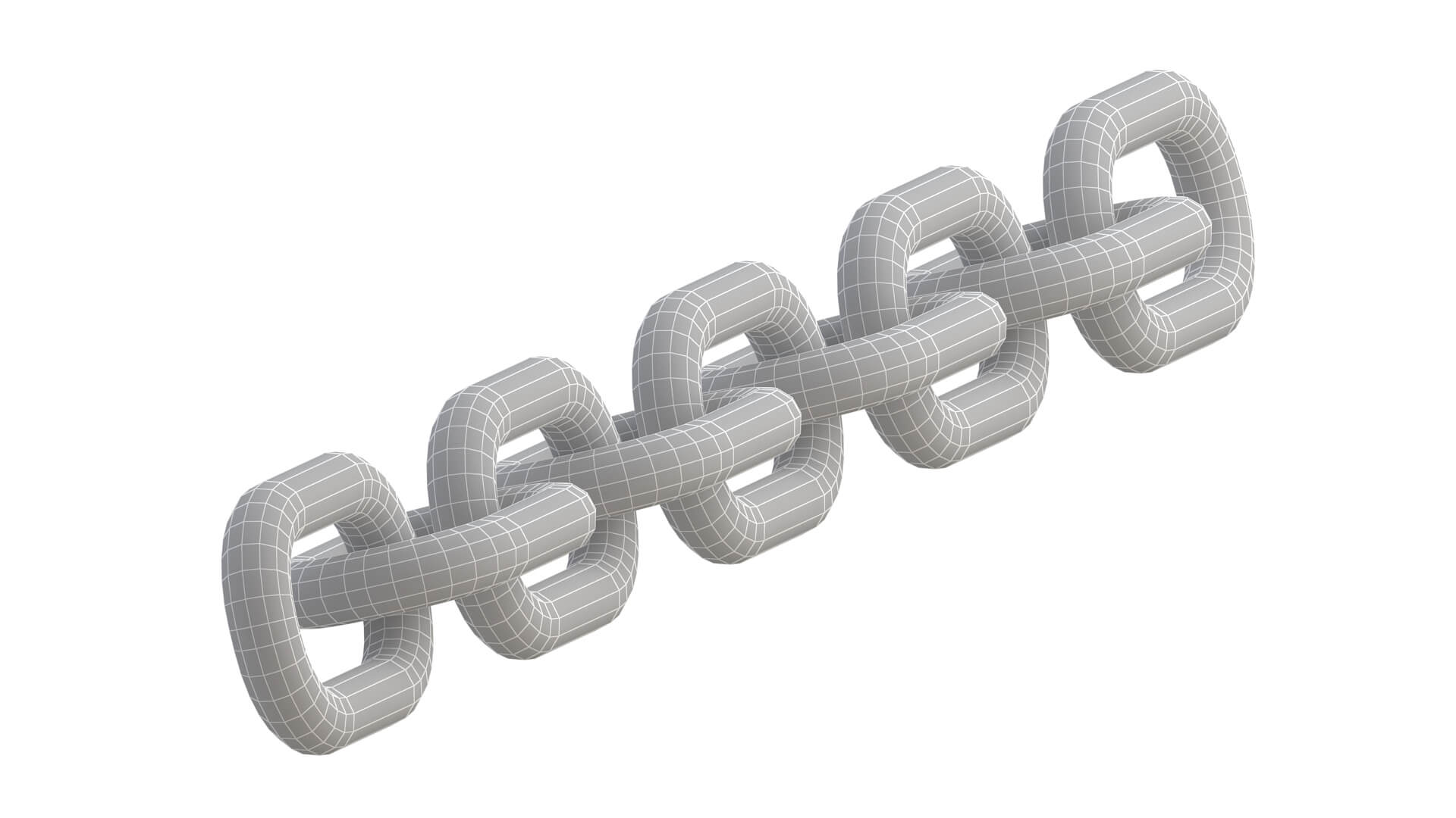 Chain Silver and Gold - 3D Model by AN studio