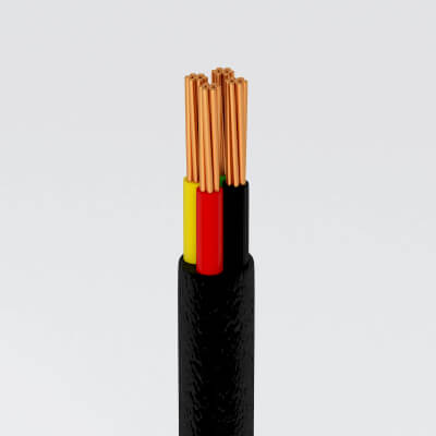 Four Core Cable - 3D Model by AN studio