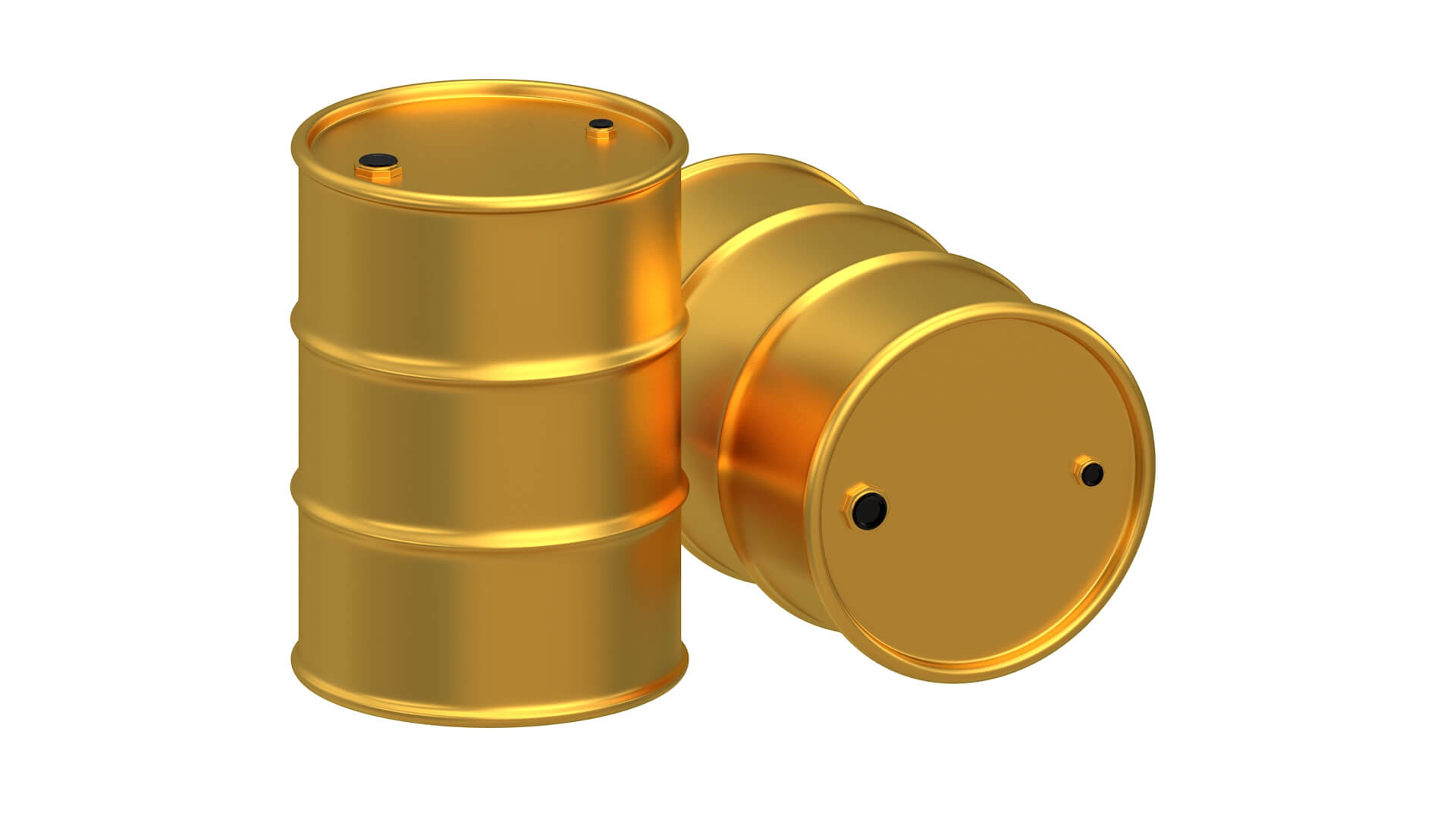 3D Gold Barrel by AN studio