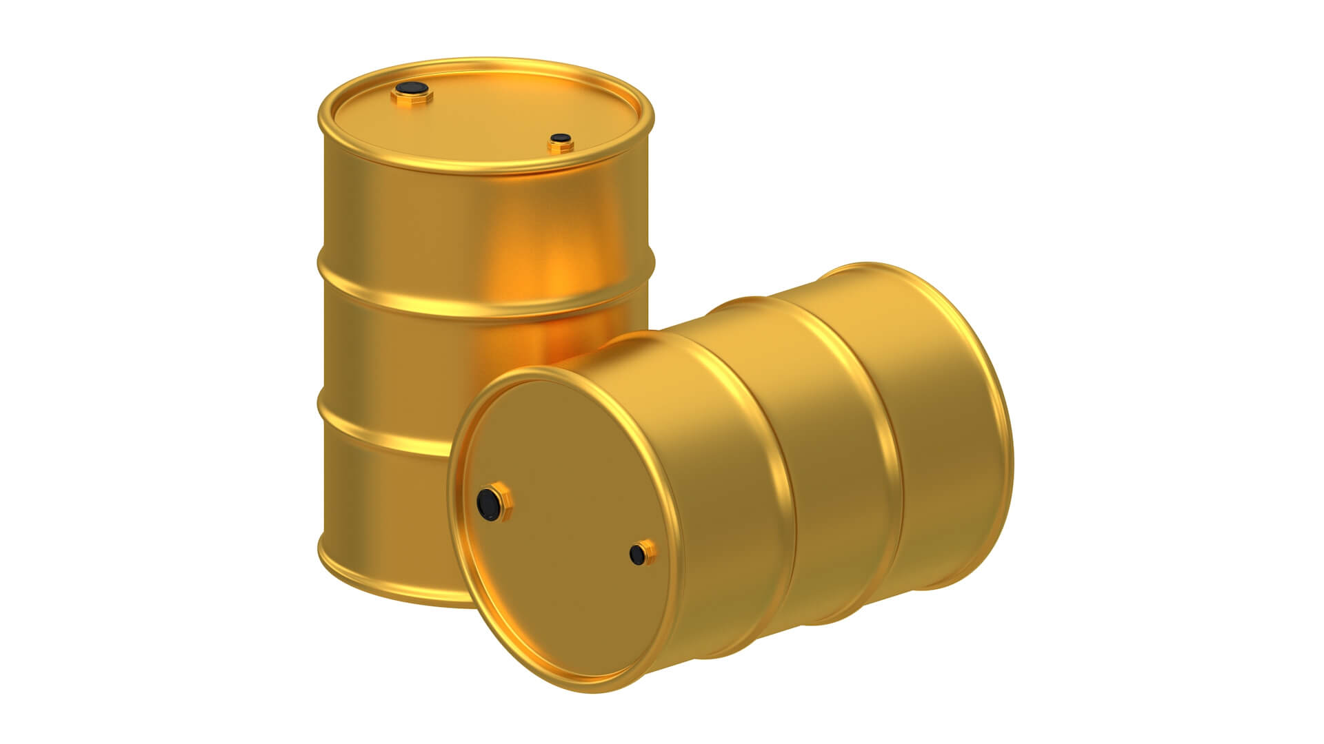 3D Gold Barrel by AN studio