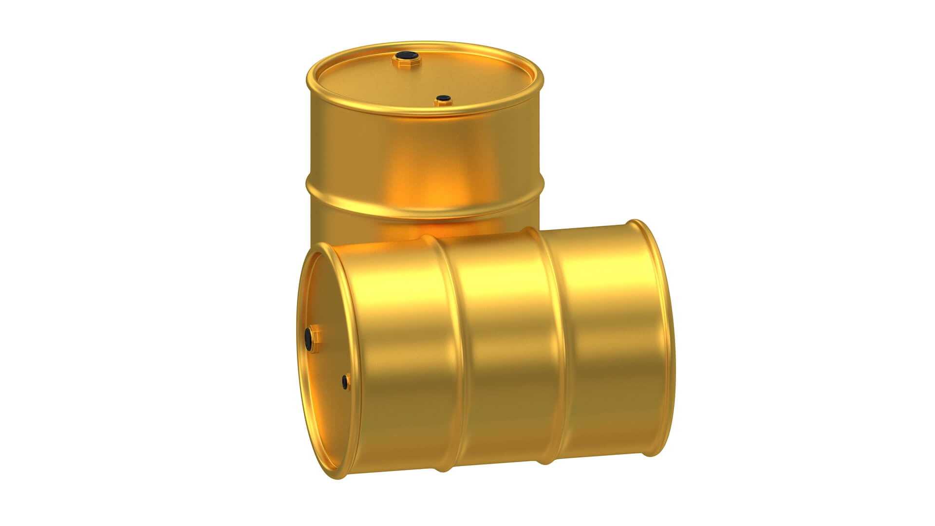 3D Gold Barrel by AN studio