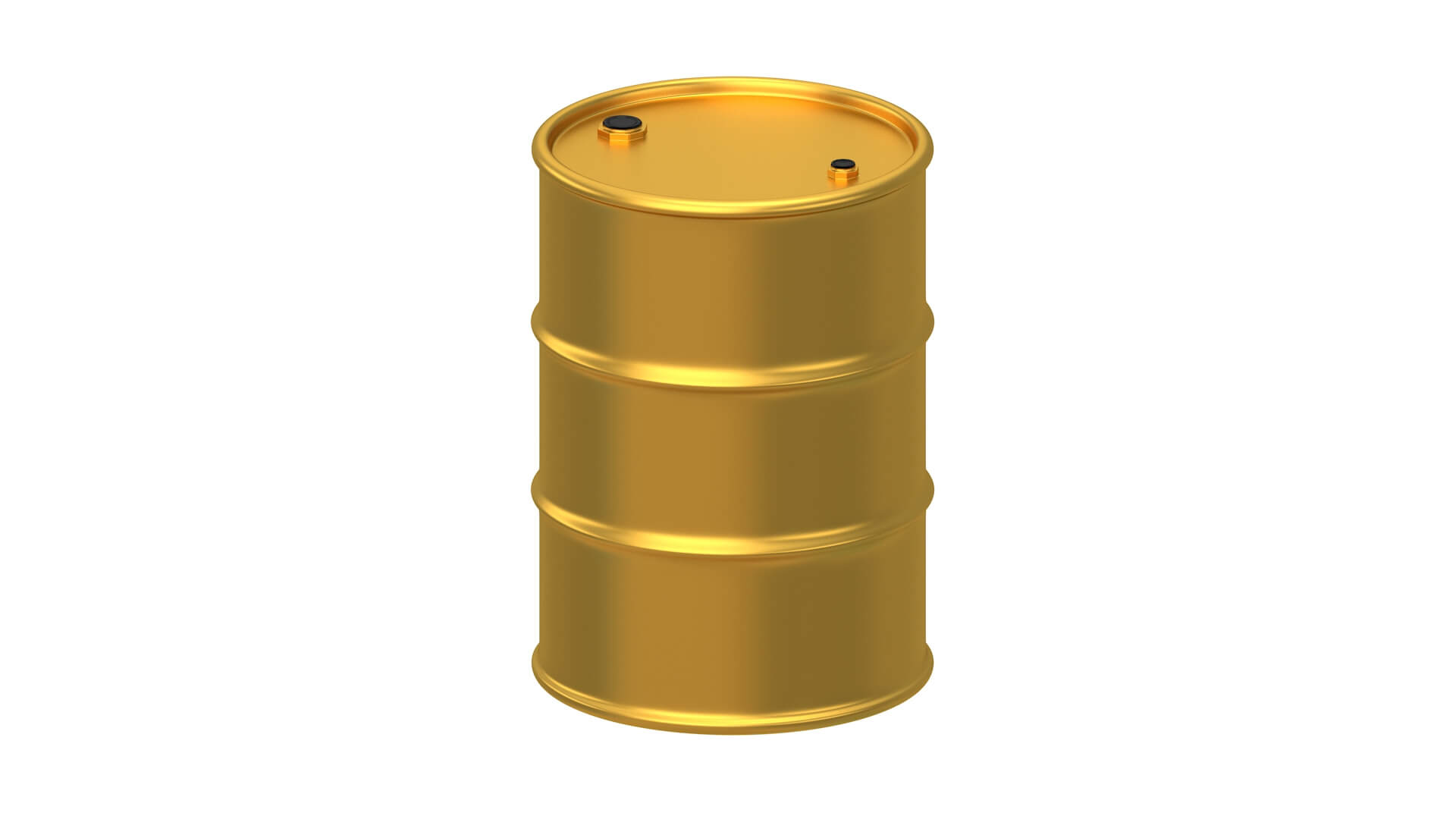 3D Gold Barrel by AN studio
