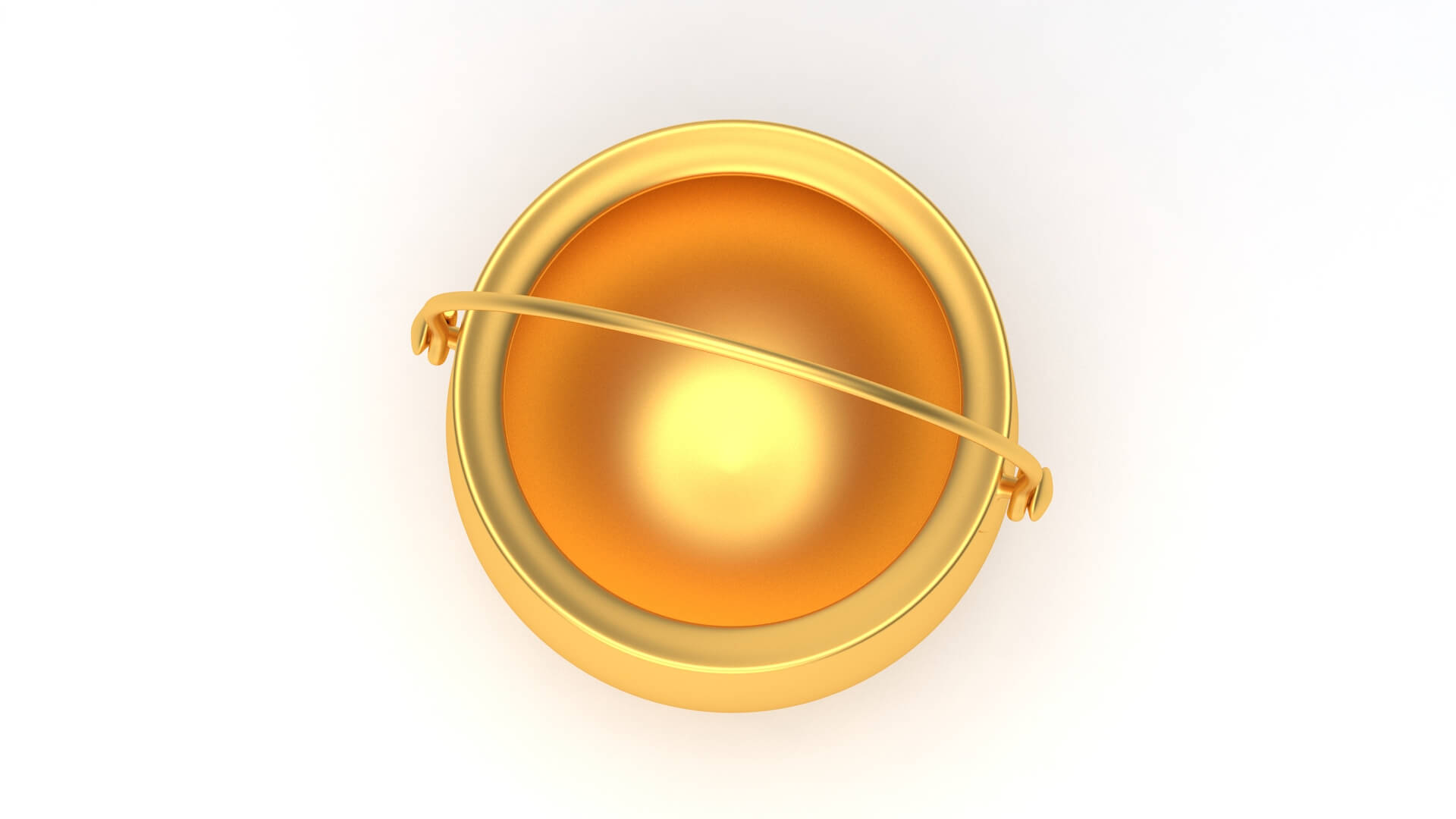 Gold Cauldron - 3D Model by AN studio