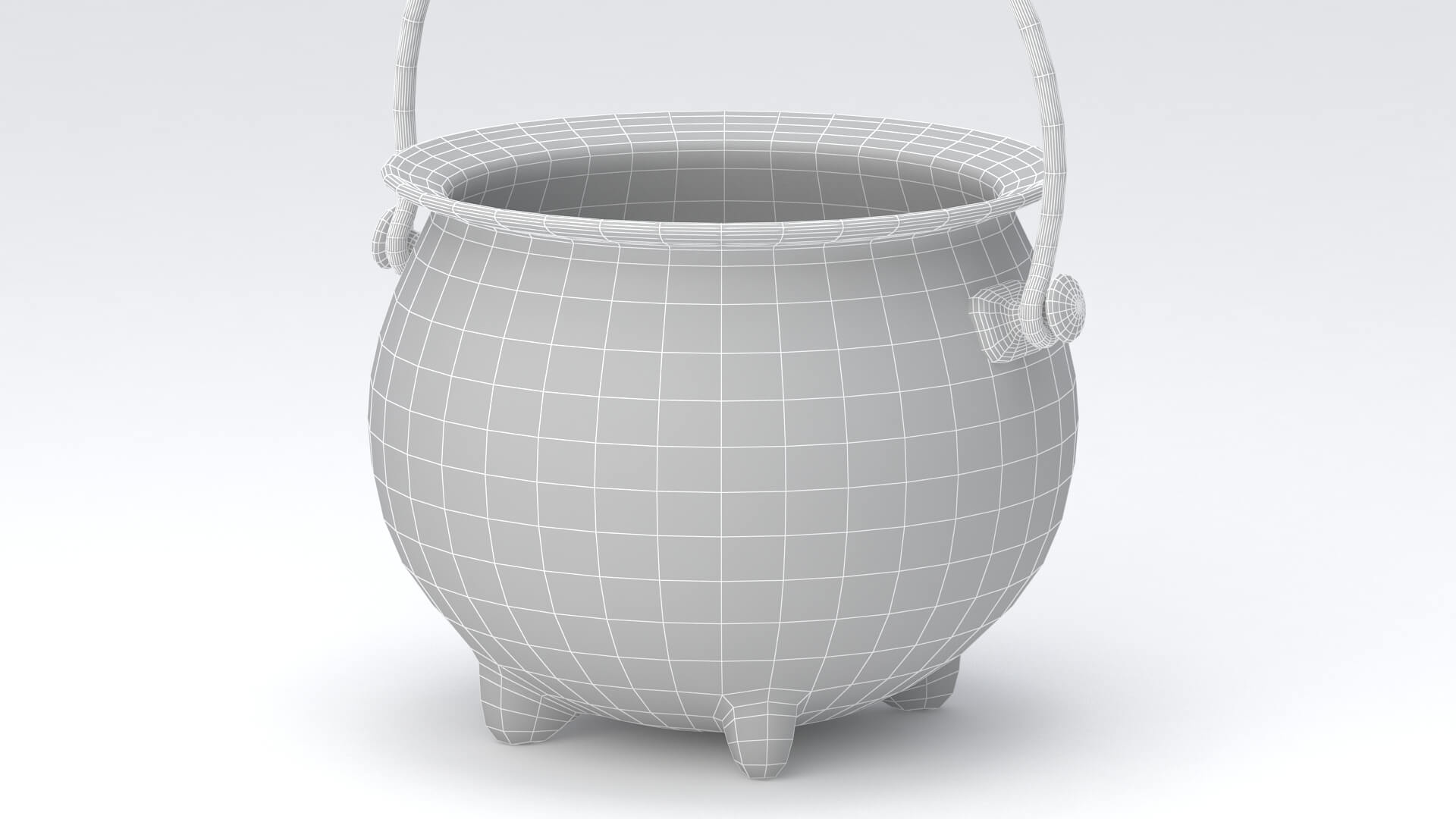 Gold Cauldron - 3D Model by AN studio