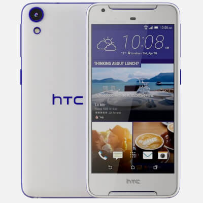 HTC Desire 628 White - 3D Model by AN studio