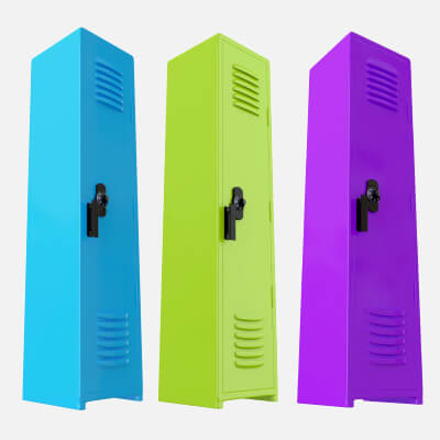 Locker Collection - 3D Model by AN studio
