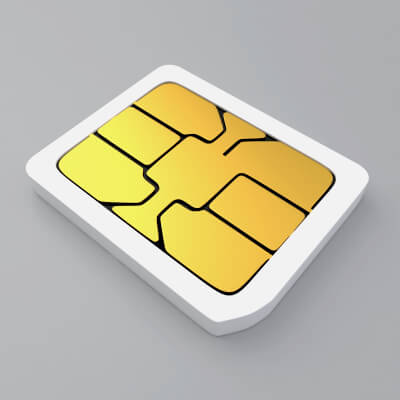 Nano SIM Card - 3D Model by AN studio