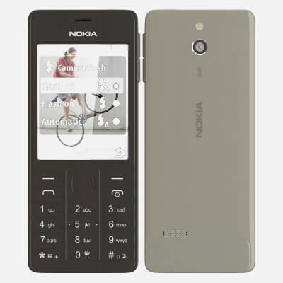 Nokia 515 mobile - 3D Model by AN studio