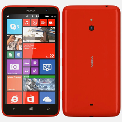 Nokia Lumia 1320 Red - 3D Model by AN studio