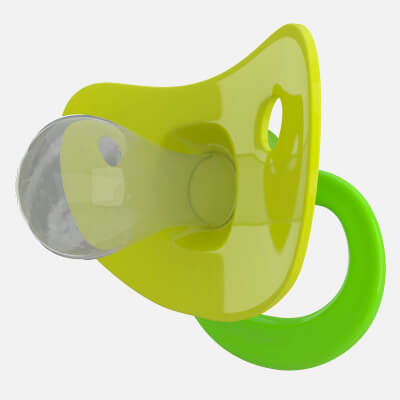 Pacifier 05 toy - 3D Model by AN studio