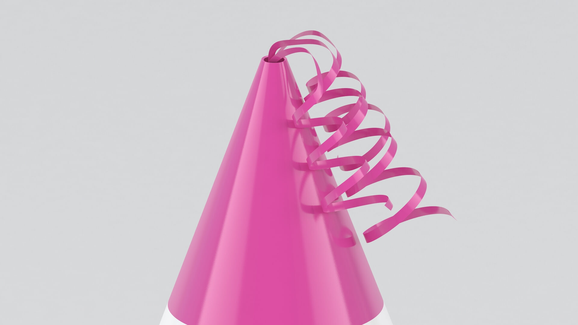 Party Hat Hot Pink - 3D Model by AN studio