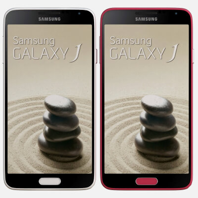Samsung Galaxy J All Color - 3D Model by AN studio