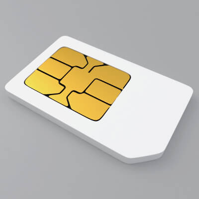 Standard SIM Card - 3D Model by AN studio