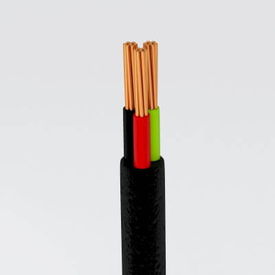 Three Core Cable - 3D Model by AN studio