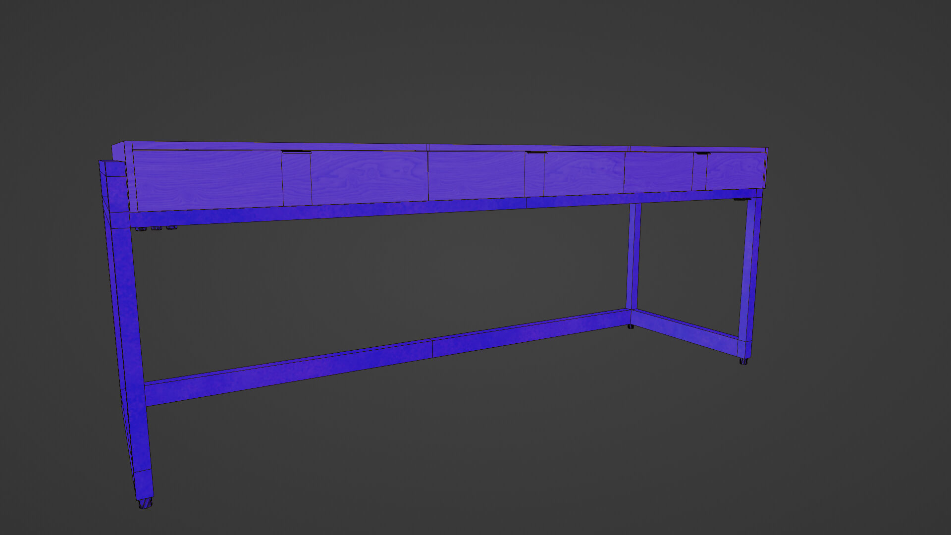 Desk Ariquer-59 3D Model by anak10da