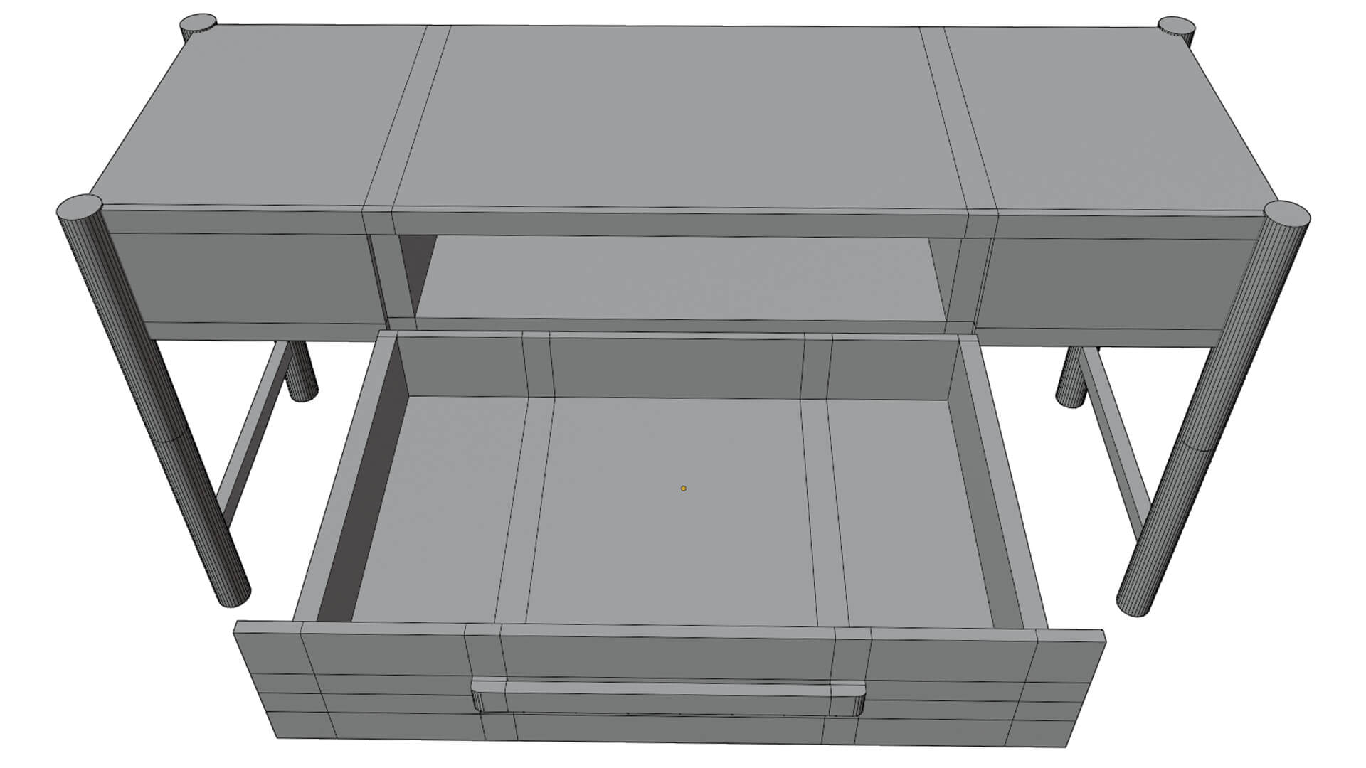 Desk7-Denzel-47-Low Poly 3D Model by anak10da