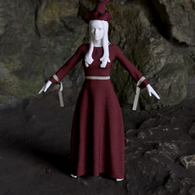 Matoya Outfit FF I Style G8F - Free Daz Content by anAltForKnowledge