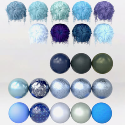 Big Blue Shader (updated) - Free Daz Content by AnasSecret