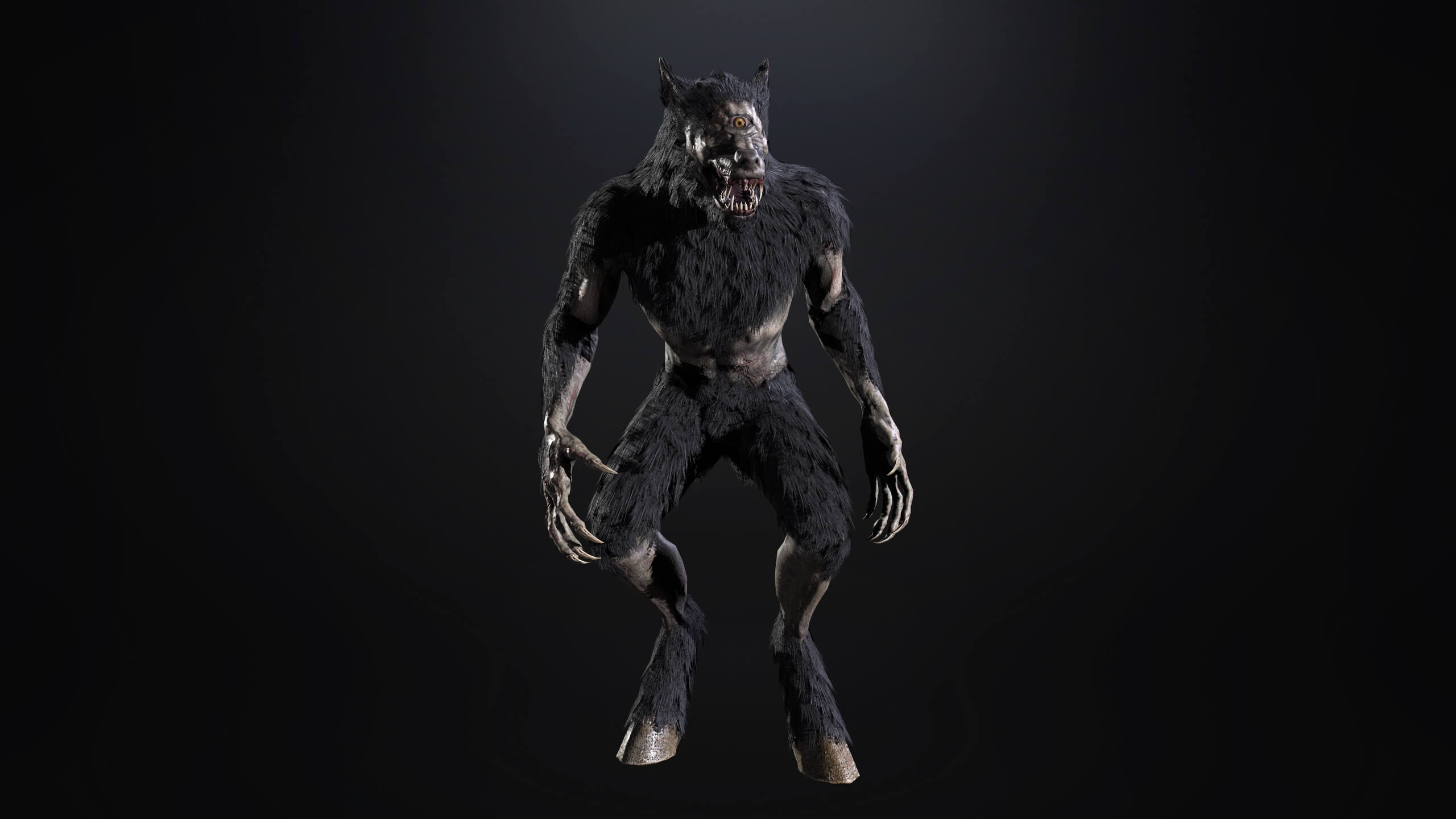 "Psoglav" - Mythical Creature 3D Model by Andrei Ermakov
