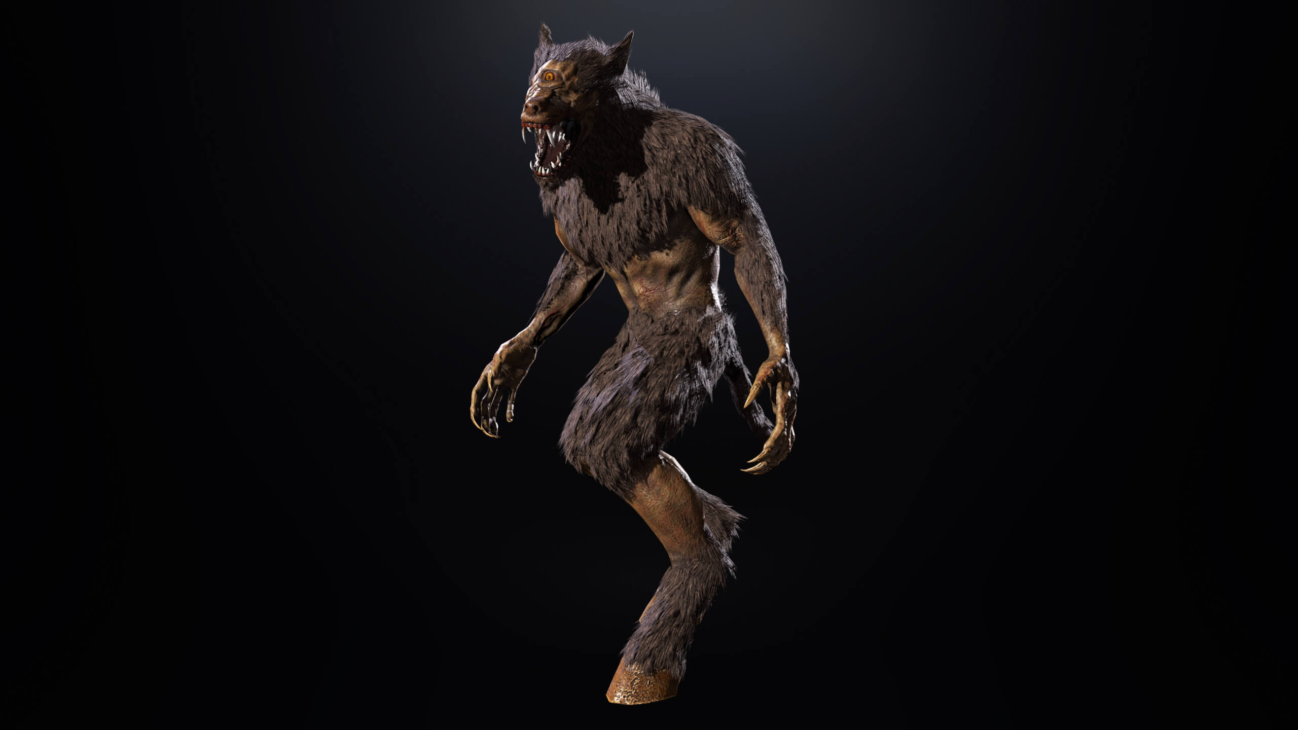"Psoglav" - Mythical Creature 3D Model by Andrei Ermakov