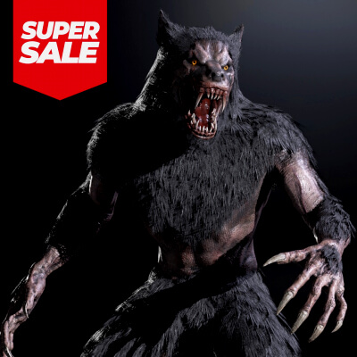 "Werewolf" - Mythical Creature (Bonus: Zombie, Neo 3D Model by Andrei ...