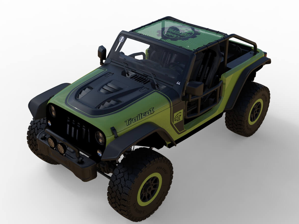 Jeep Trailcat 2017 - 3D Model by andres2530