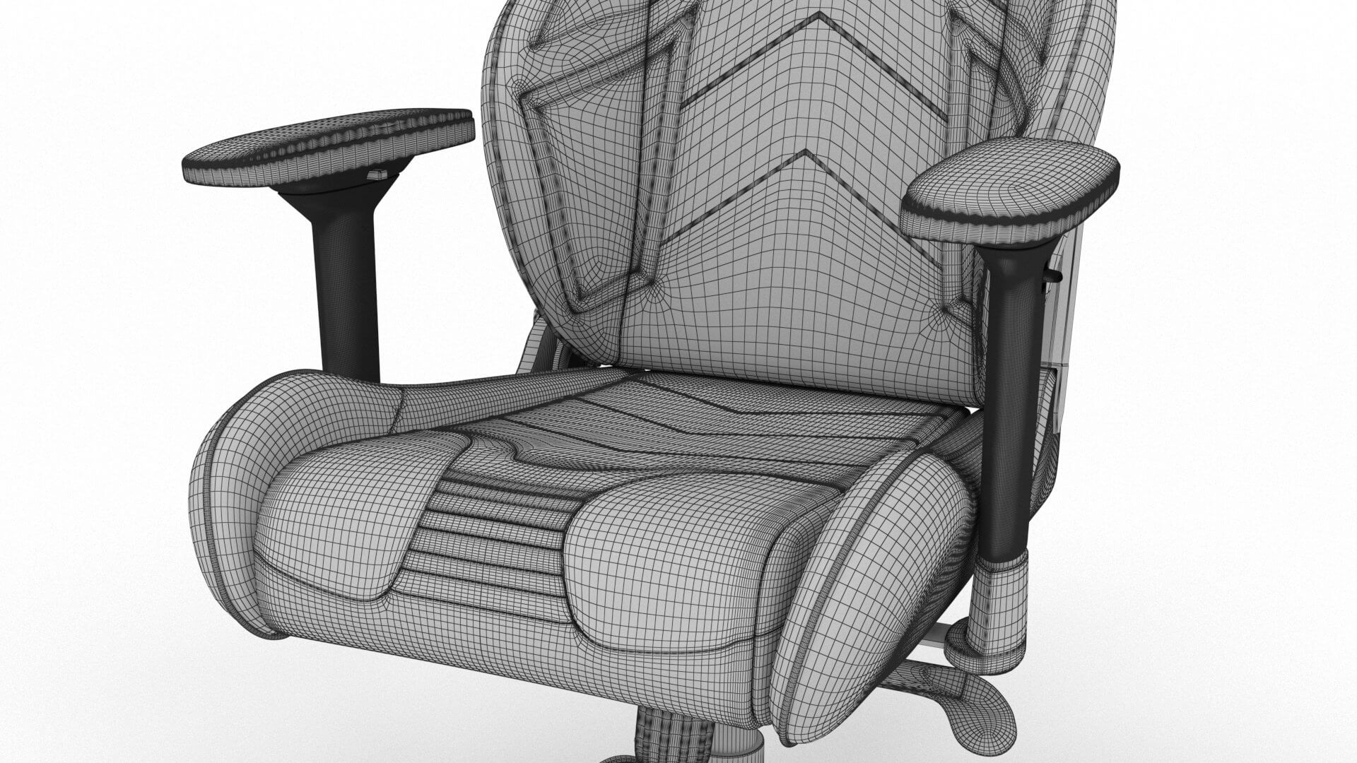 Gaming Chair - 3D Model by Andrey_Hiko