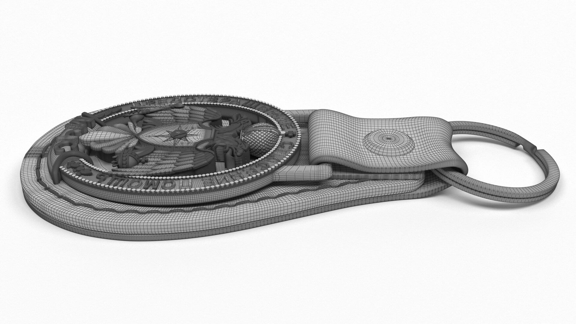 Keychain - 3D Model by Andrey_Hiko