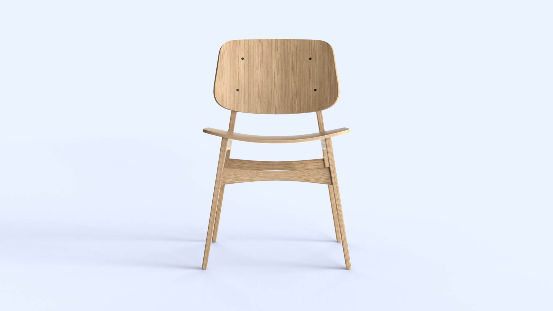 Soborg Wooden Chair Color 01 - Free 3D Model by andrey_ryzhko