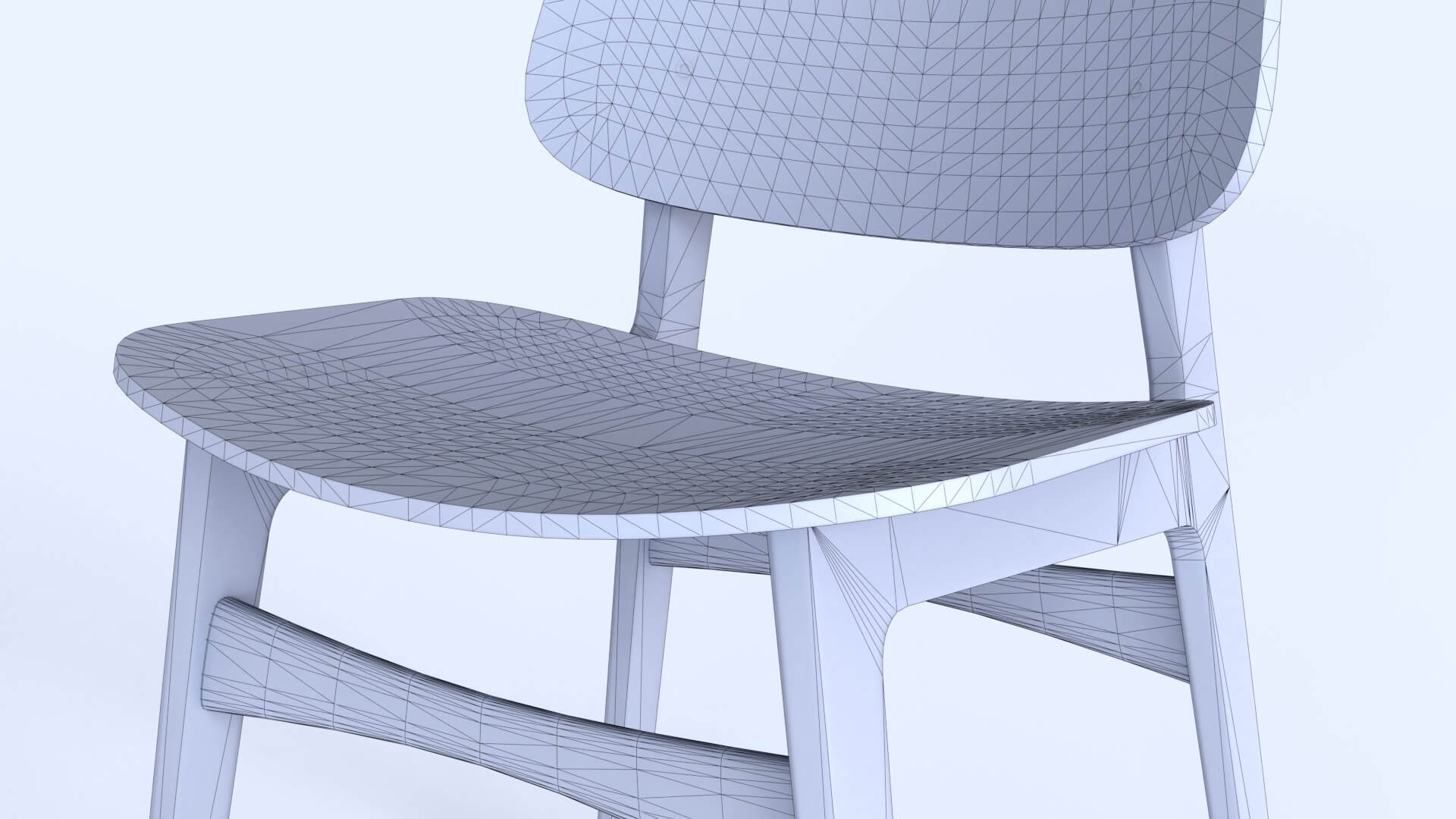 Soborg Wooden Chair Color 03 - 3D Model by andrey_ryzhko