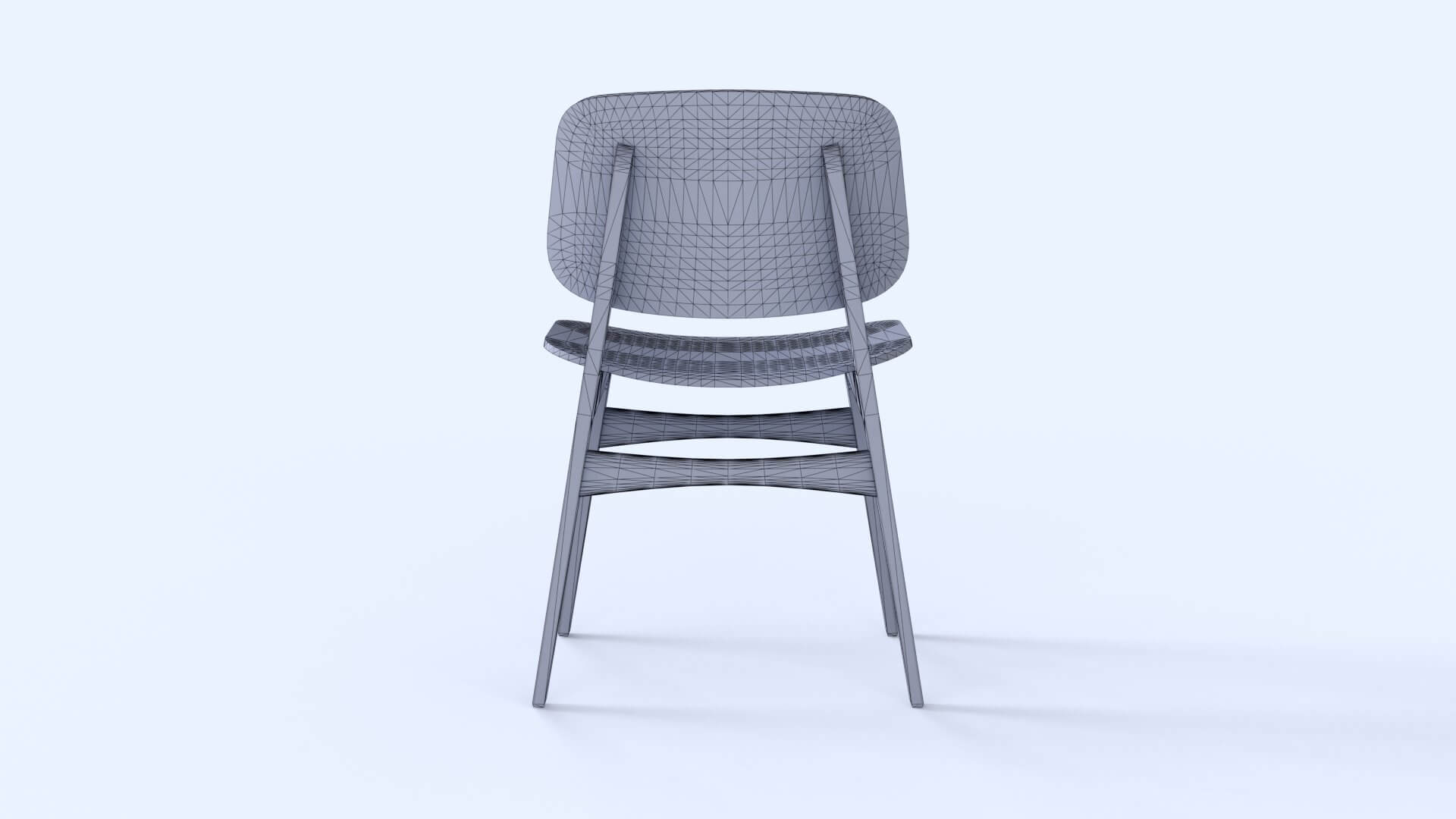 Soborg Wooden Chair Color 04 - Free 3D Model by andrey_ryzhko