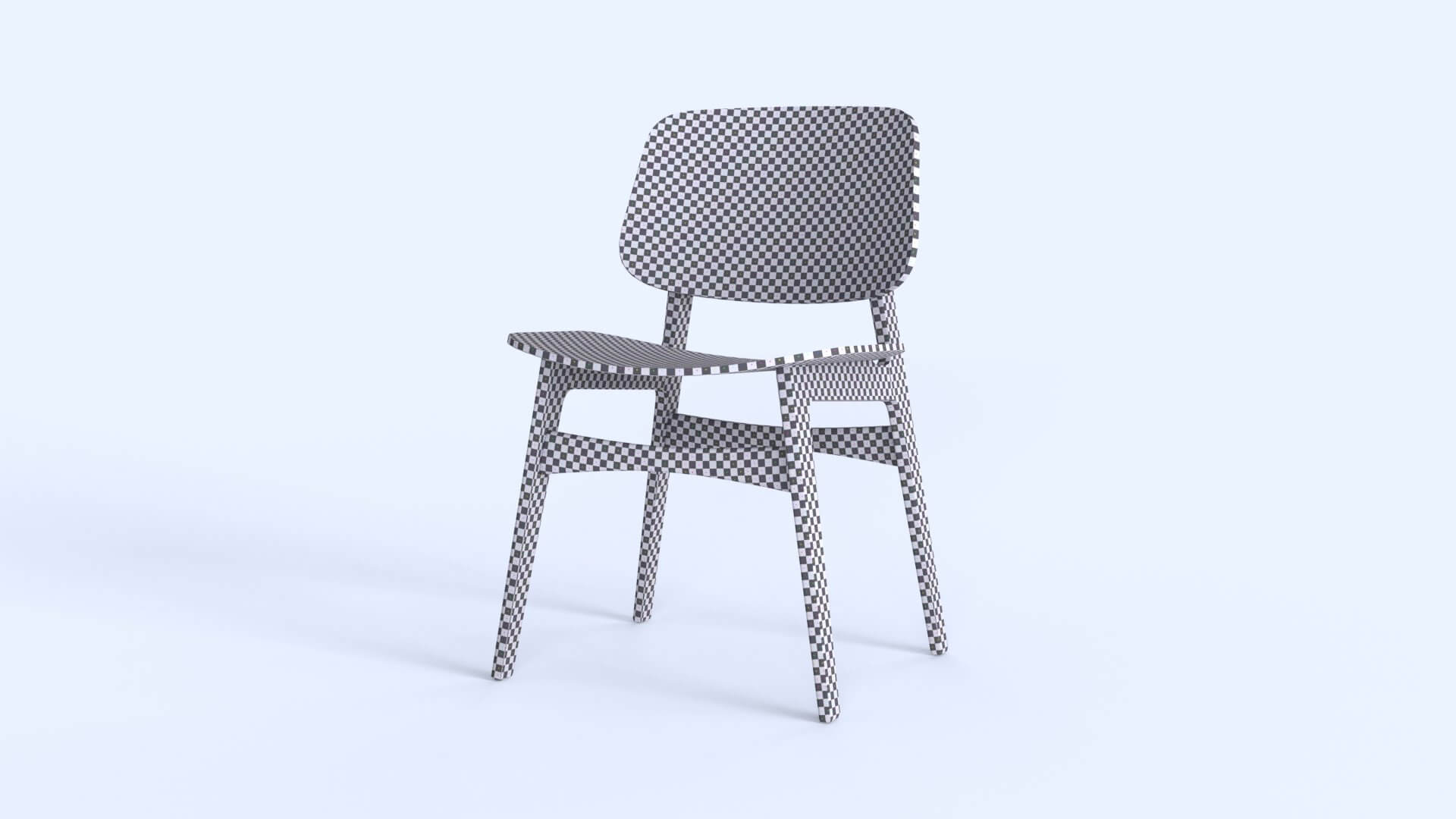 Soborg Wooden Chair Color 04 - Free 3D Model by andrey_ryzhko