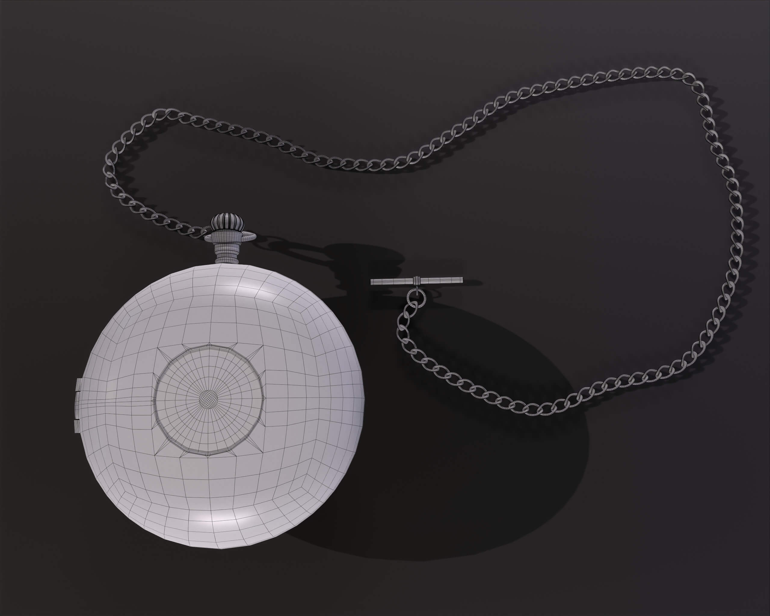 Pocket Vintage Watch - 3D Model by Andrey89