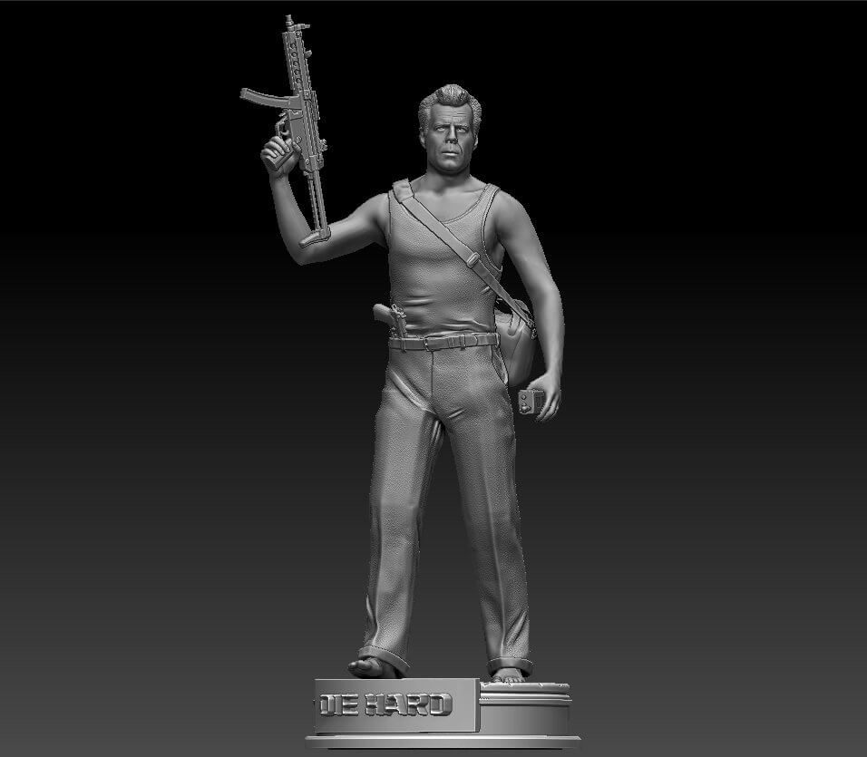 Die Hard 1988 - 3D Print Model by Andreyad77