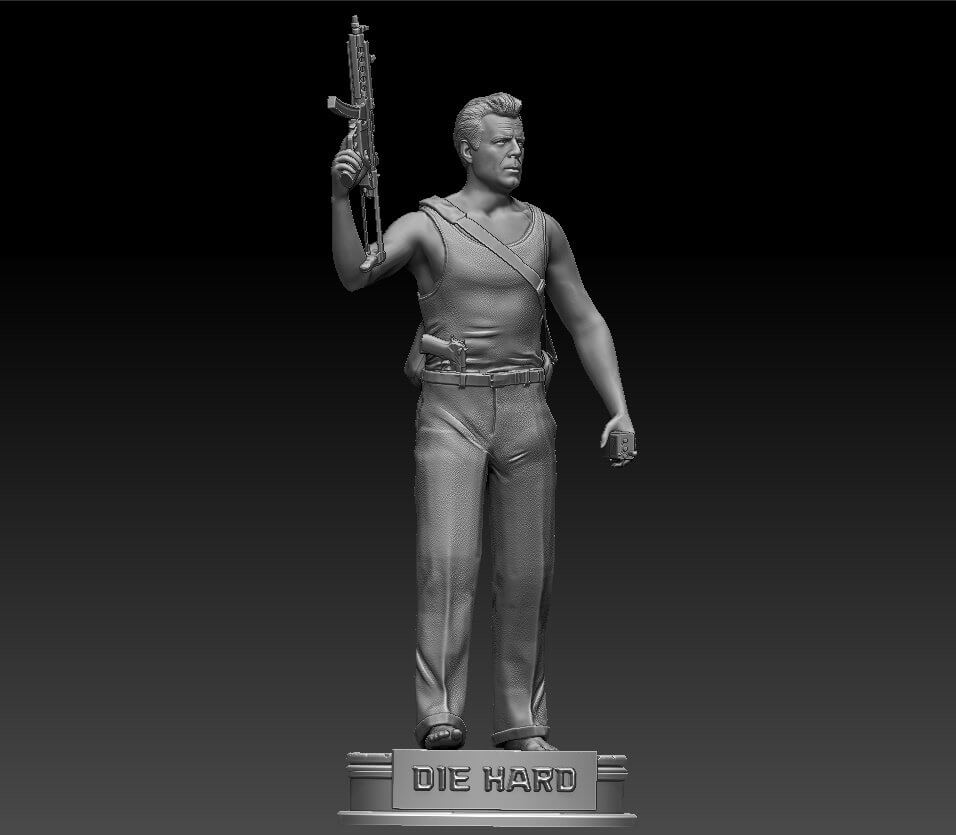 Die Hard 1988 - 3D Print Model by Andreyad77