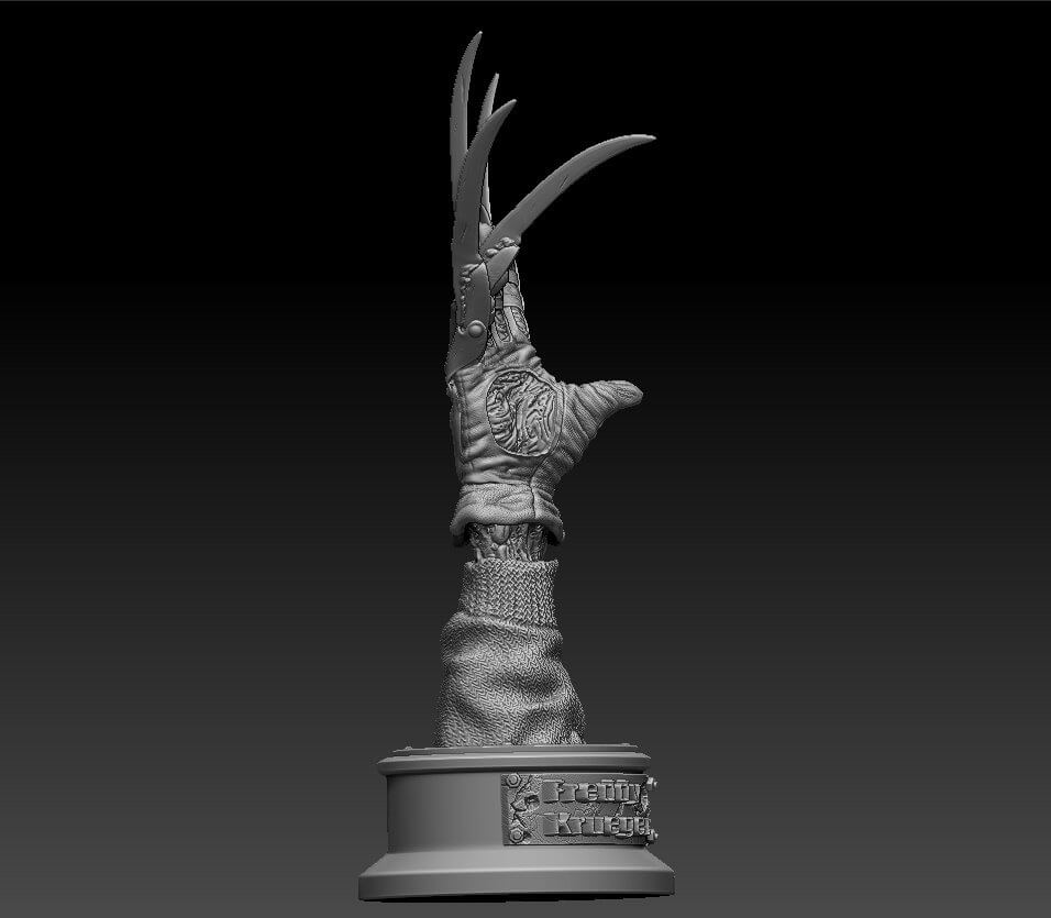 Freddy Krueger Hand - 3D Model by Andreyad77