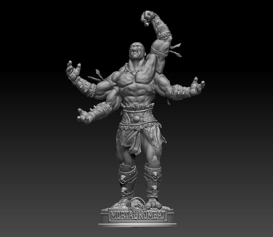 Goro Mortal Kombat - Print Ready 3D Model by Andreyad77