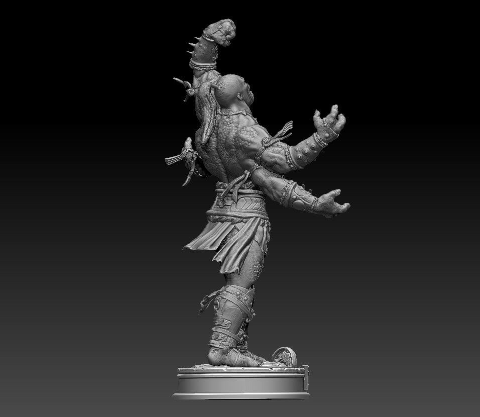 Goro Mortal Kombat - 3D Model by Andreyad77