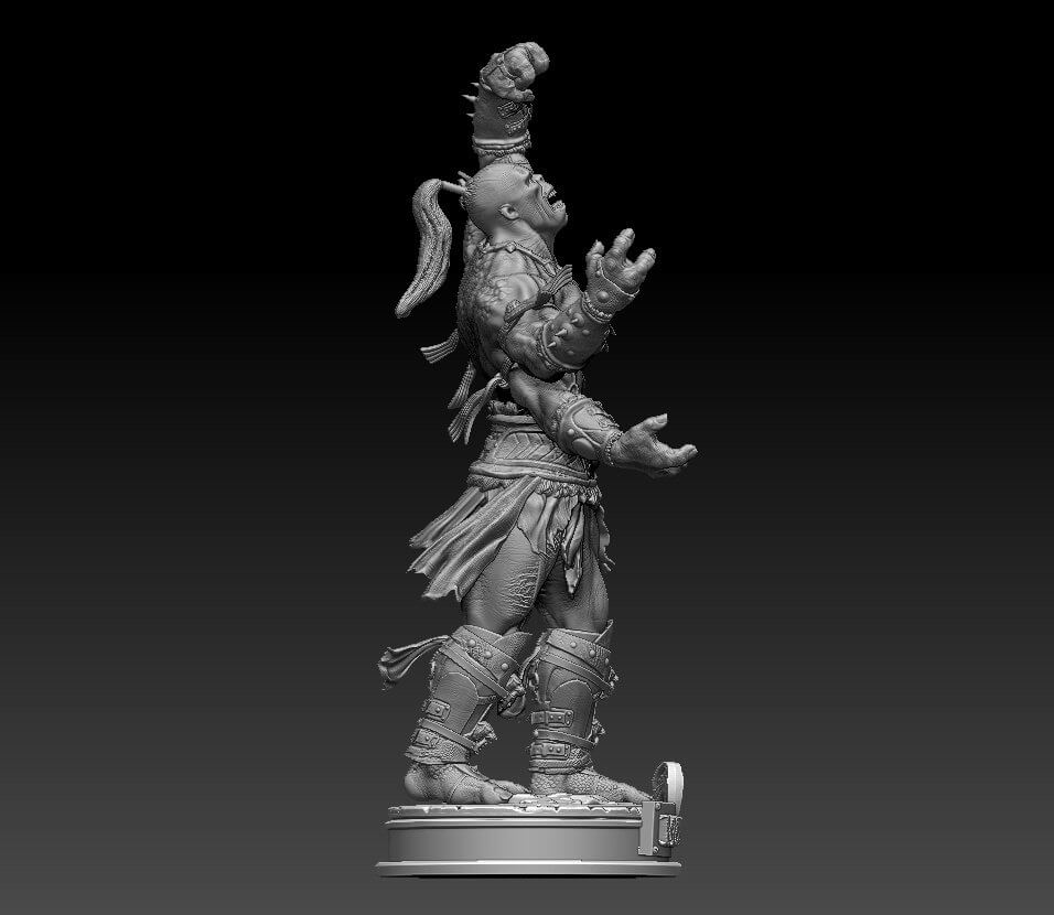 Goro Mortal Kombat - 3D Model by Andreyad77