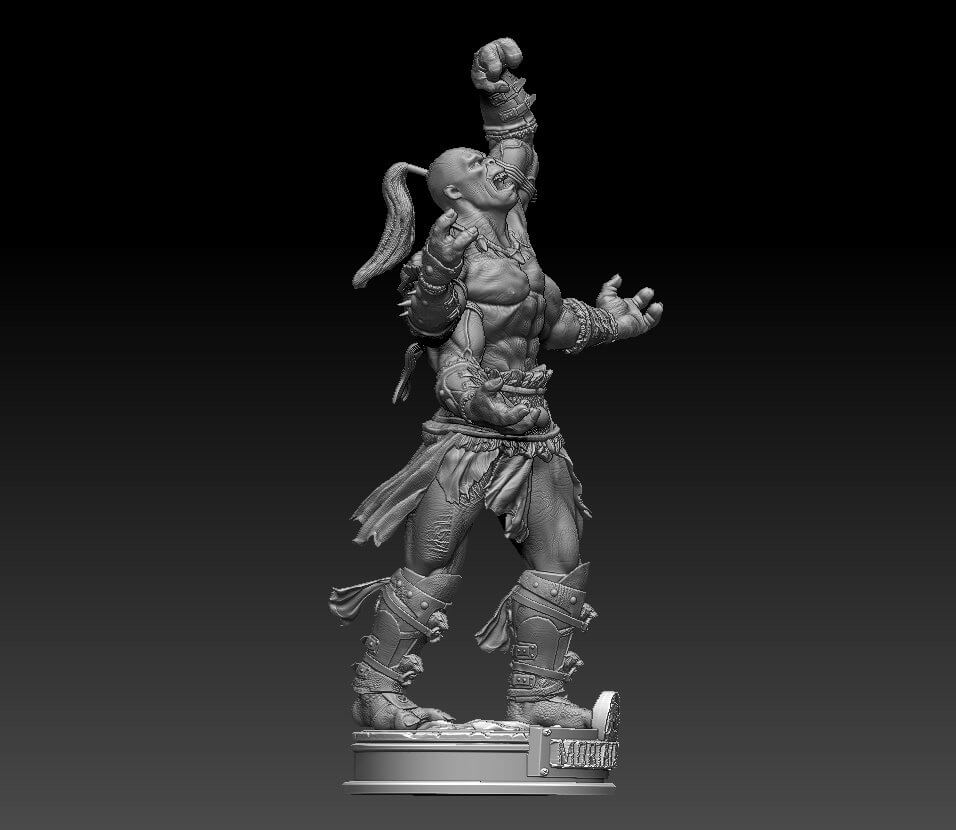 Goro Mortal Kombat - 3D Model by Andreyad77