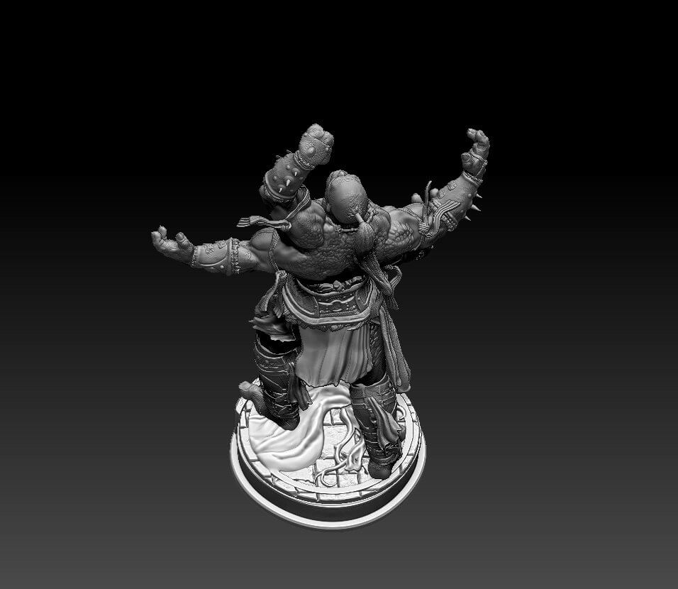 Goro Mortal Kombat - 3D Model by Andreyad77