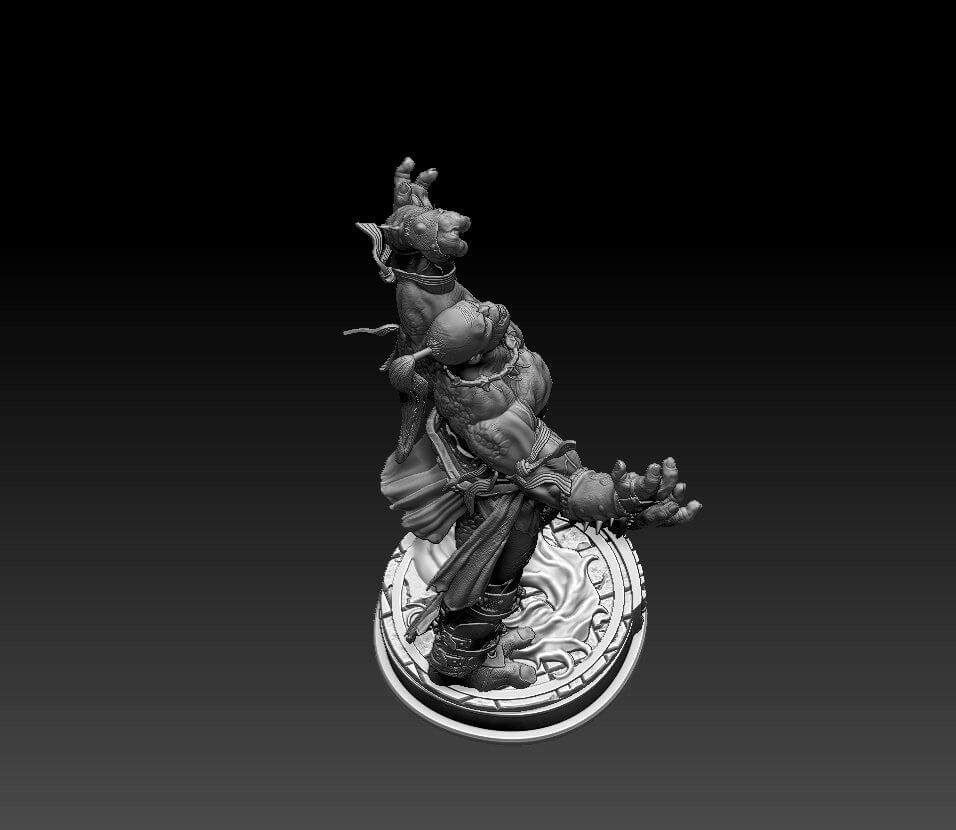 Goro Mortal Kombat - 3D Model by Andreyad77